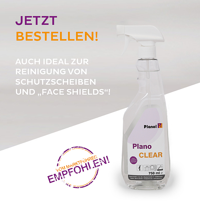 Reinigungschemie von Planol
